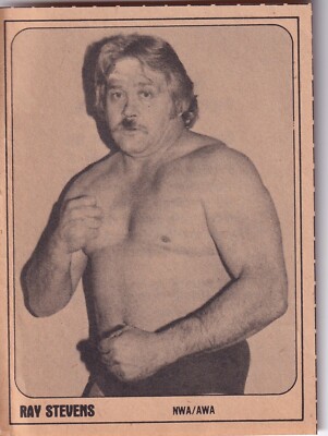 Ray Stevens 1981 NWA Wrestling Trading Card Wrestling Superstars ...