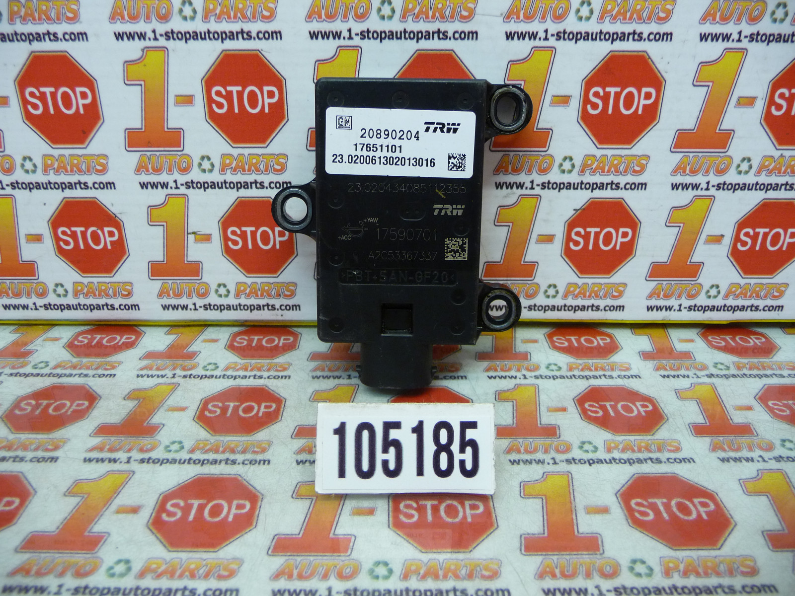 08 09 10 11 12 13 14 15 16 CHEVROLET IMPALA YAW SUSPENSION SENSOR ...