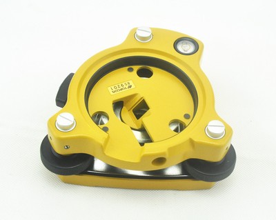 NEW Topcon Yellow Tribrach WITHOUT Optical Plummet Surveying | eBay