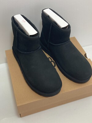 Authentic UGG Classic Mini II #1016222 Black with Original Box | eBay