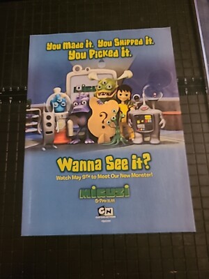 Miguzi Cartoon Network Print Ad 2005 8x11 Great To Frame | eBay