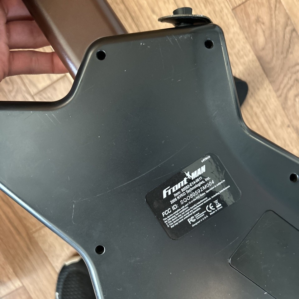 Nyko Frontman Guitar Hero Wireless Guitar Controller PS2 PS3 No Dongle ...