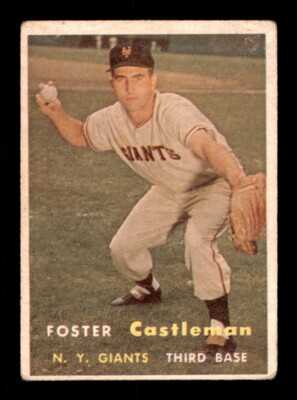 1957 Topps #237 Foster Castleman | eBay