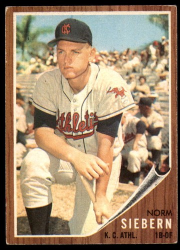 1962 Topps #275 Norm Siebern EX++ Excellent++ Athletics ID:111029 | eBay