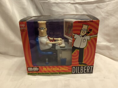 Dilbert Vintage Electronic Candy Dispenser 1998 M&M's New open Box | eBay