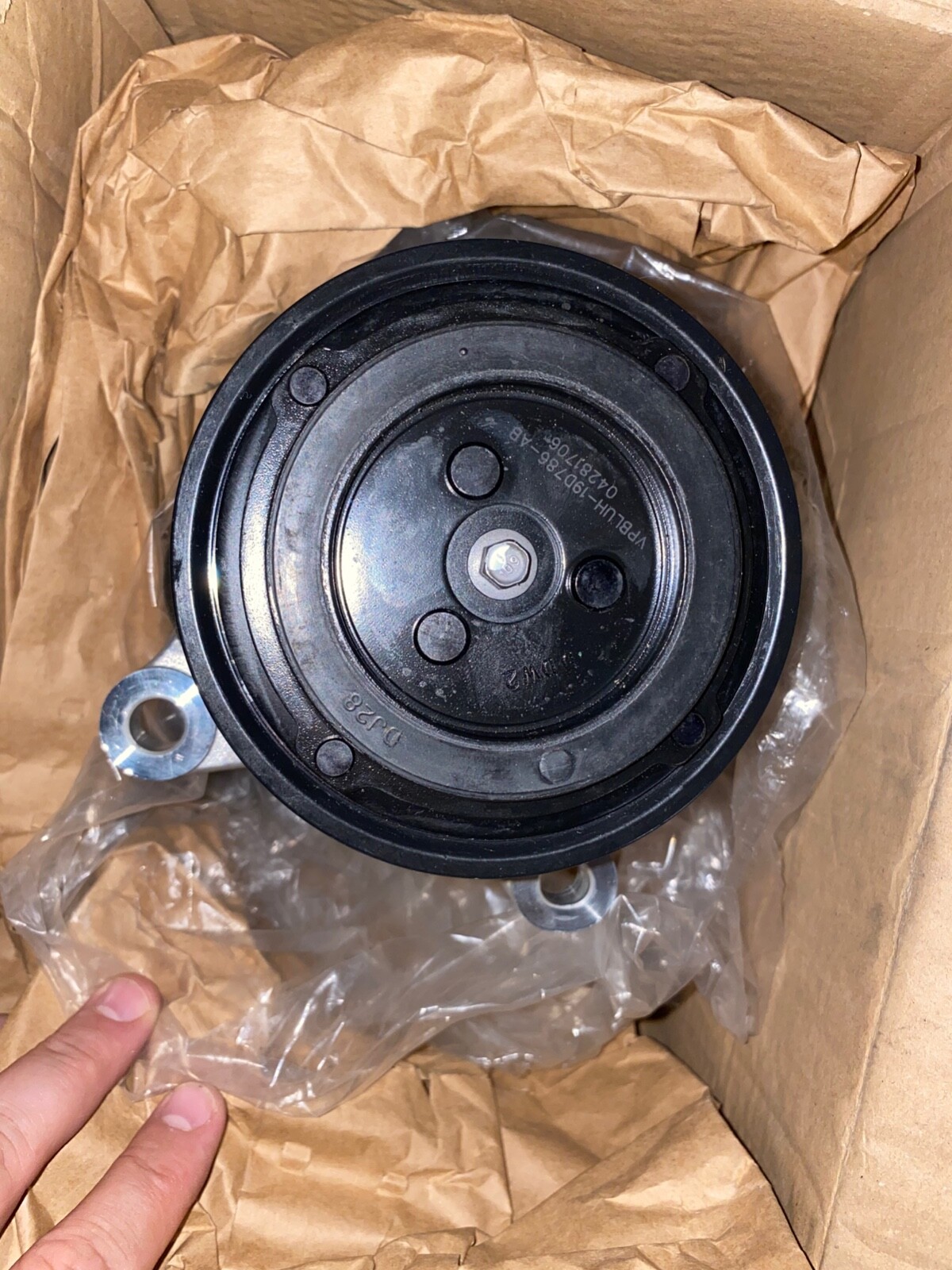 Compressor magnetic solenoid clutch Air Conditioning AC 64526826879 ...