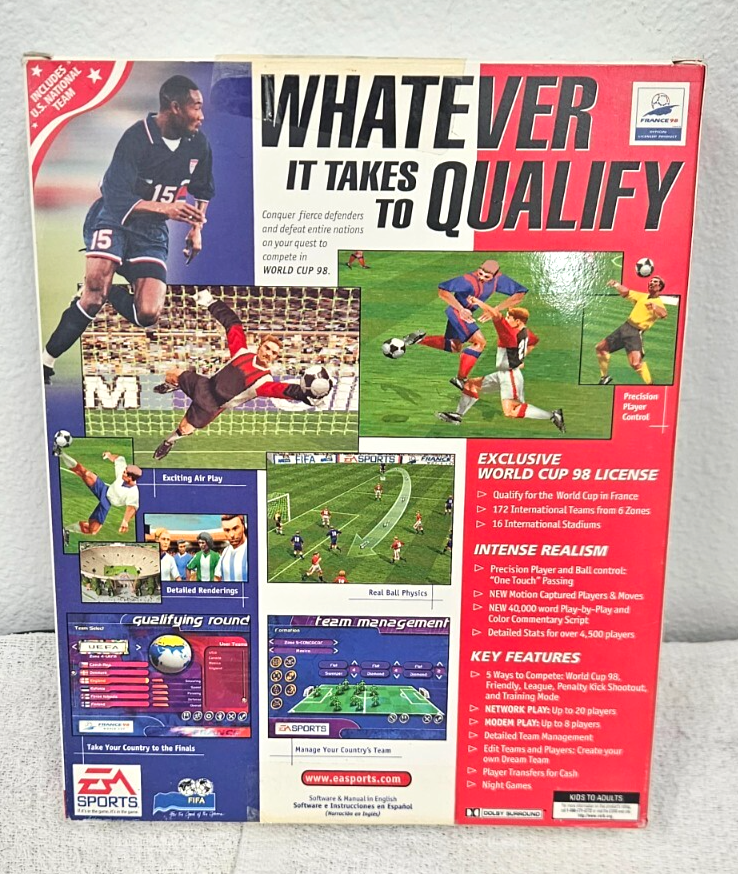EA Sports FIFA 98 PC Game | eBay