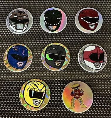 1994 Mighty Morphin Power Rangers POG / Power Cap - Green Ranger FOIL ...