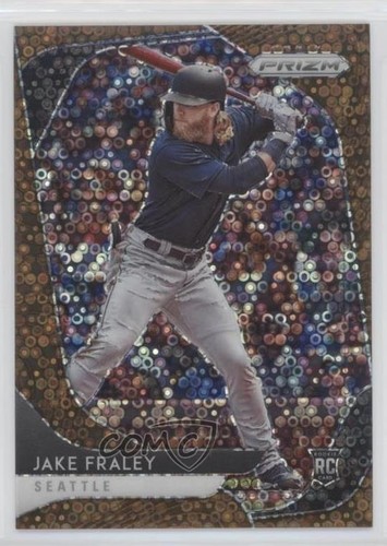 2020 Panini Prizm - Jake Fraley #19 Quick Pitch Bronze Donut Circle ...