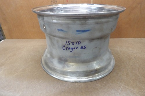 Cragar SS 15" x 10" Wheel Chrome Reverse Deep Dish Uni-lug Rim patina ...