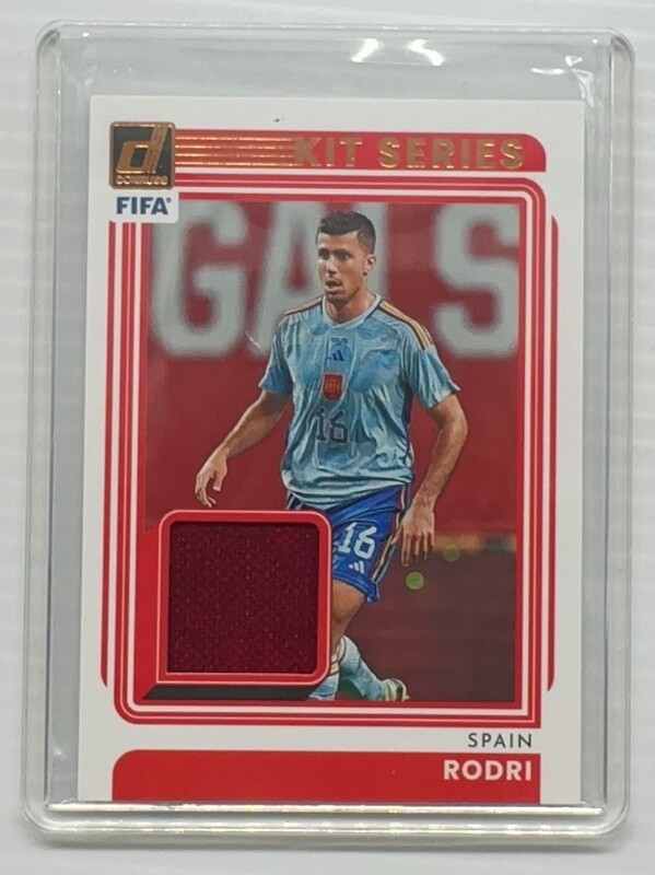 2022-23 Donruss FIFA Rodri Kit Series Jersey Relic #KSRRI Spain | eBay
