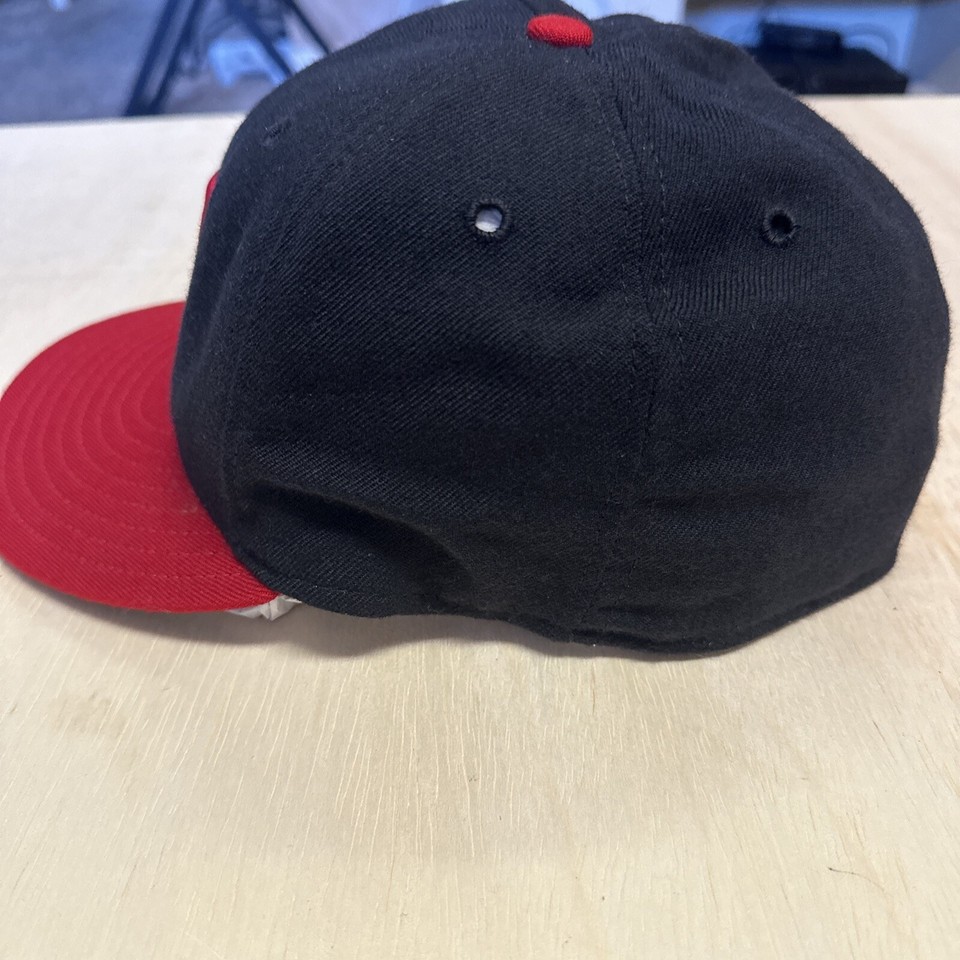 Cincinnati Reds Cap Hat Baseball MLB New Era 59Fifty On Field Black ...