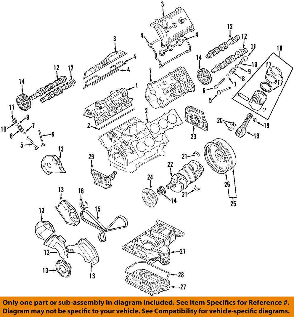 VW VOLKSWAGEN OEM 00-16 Jetta-Valve Seal 036109675A | eBay
