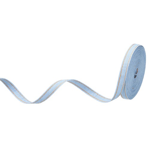 3/8" Denim Ribbon, 1 Roll 5.5 Yard Craft Strip, Light Blue 767153642661 ...