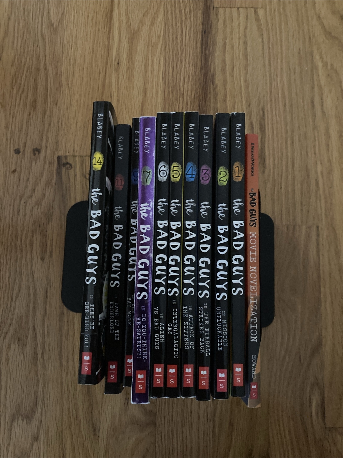 The Bad Guys 11 Paperback Book Lot # 1-7 9 11 14 + Movie by Aaron ...