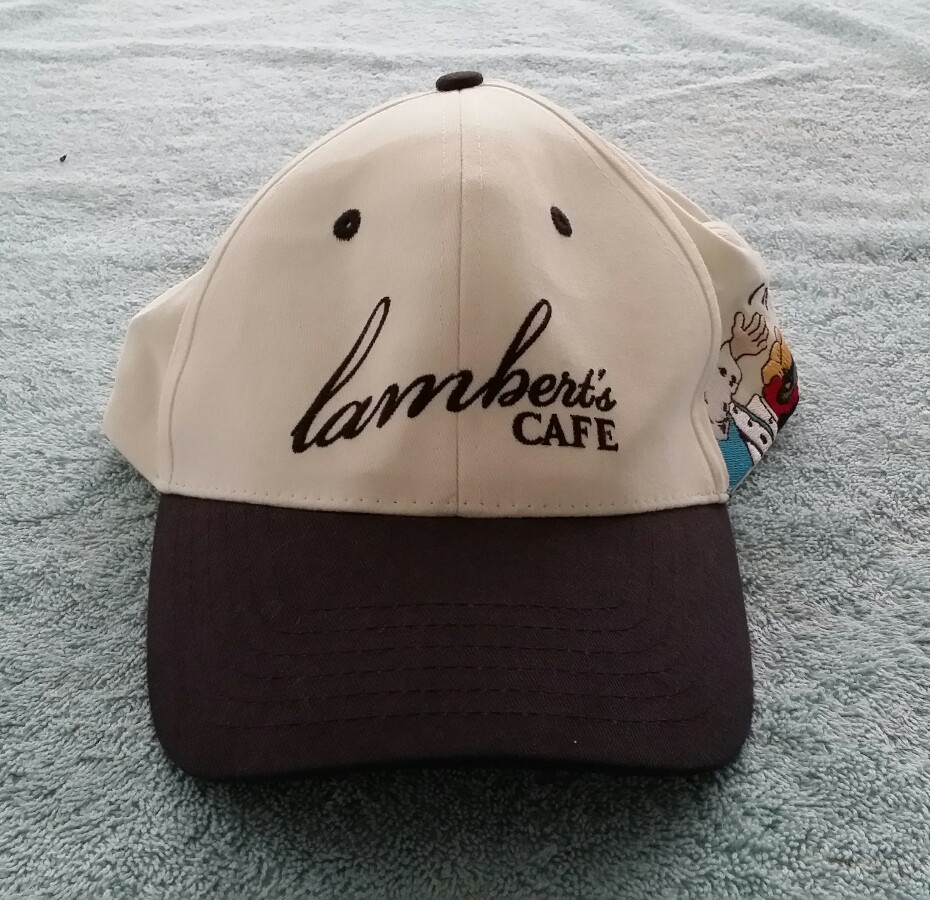 Lambert's Cafe Trucker Baseball Hat Cap Home of Throwed Rolls Missouri ...