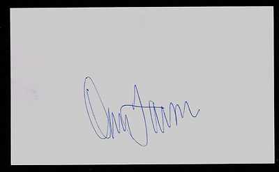 Dan Larson signed autograph auto 3x5 index card Baseball Player H4099 ...