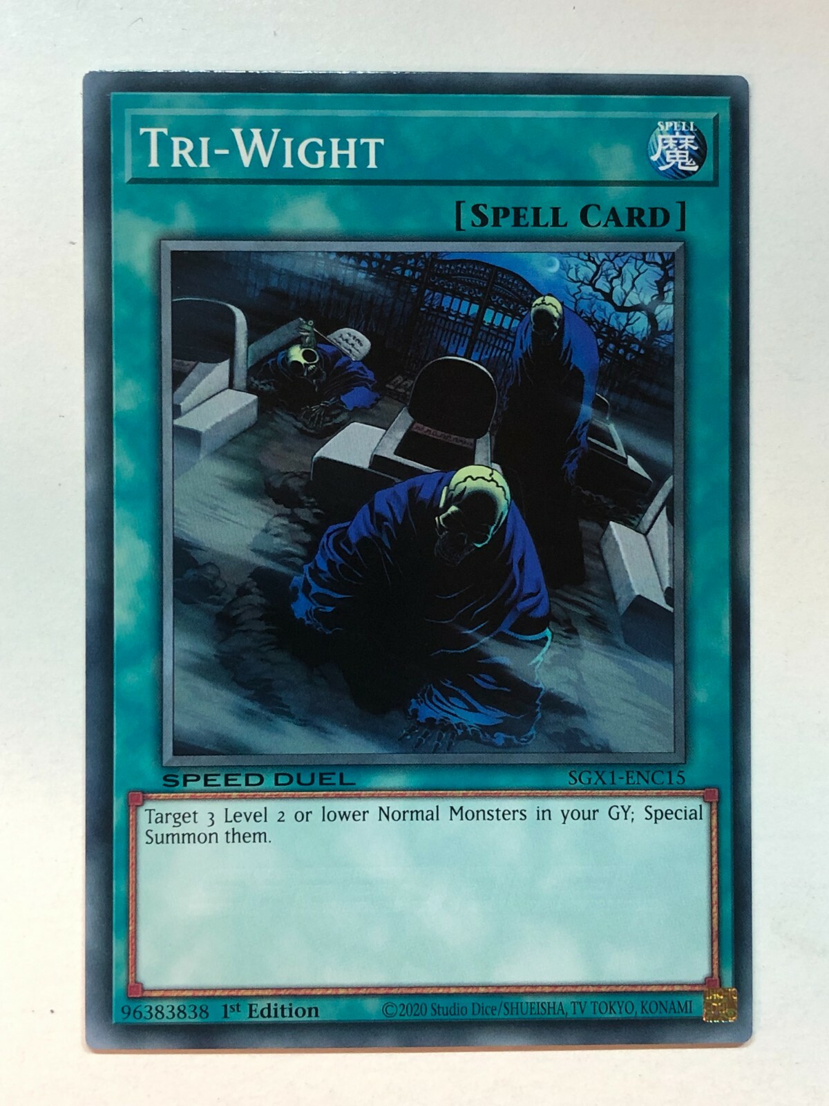 Yu-Gi-Oh! Speed Duel GX: Duel Academy Tri-Wight SGX1-ENC15 NM/M | eBay