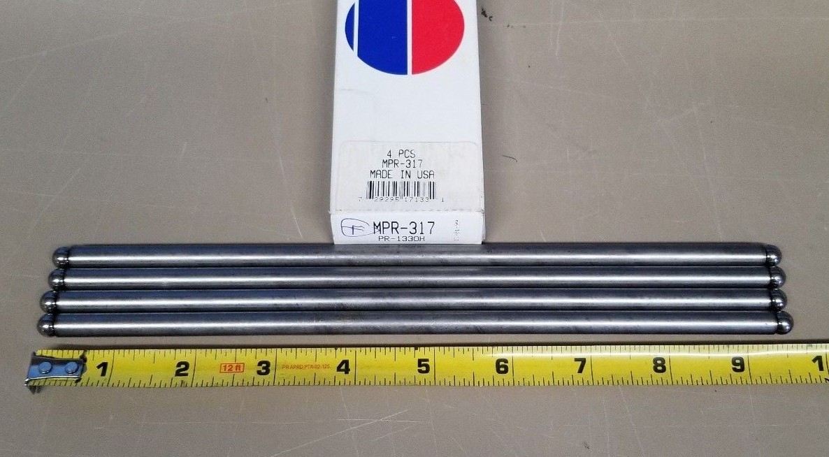 MELLING PUSH ROD MPR-317 1962 - 1984 230 250 CHEVY SET OF 4 - 9.5" | eBay