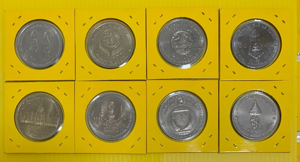 Thailand commemorative coin, 10Baht set4 8coins | eBay