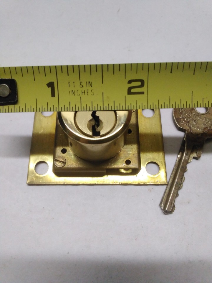 WATLING PENNY SCALE SLOT MACHINE FACTORY LOCK & KEY YALE TRADE ...