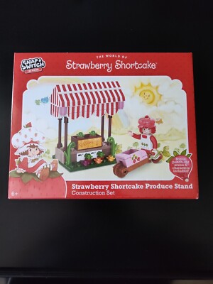 Strawberry Shortcake Produce Stand Snap & Switch Construction Set 123 ...