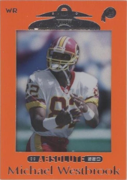 1999 Playoff Absolute SSD - Orange Border #110 Michael Westbrook for ...
