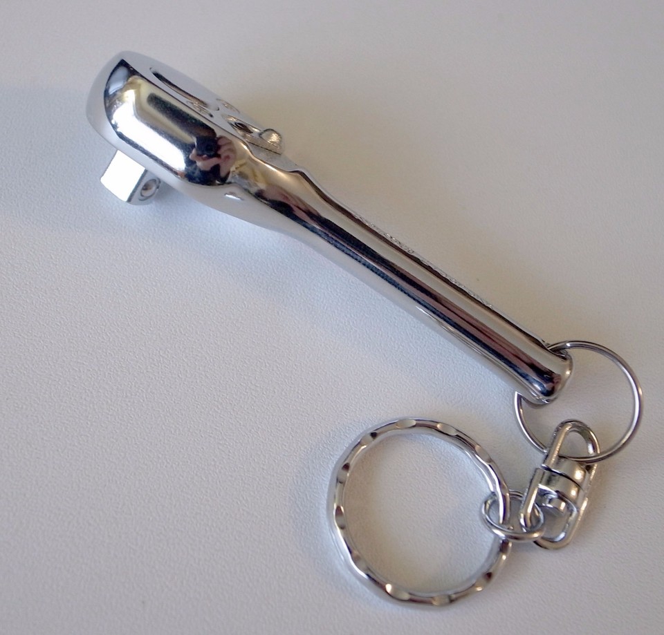 KOKEN 1/4" MINI RATCHET HANDLE WITH KEY RING 2753PSKR | eBay