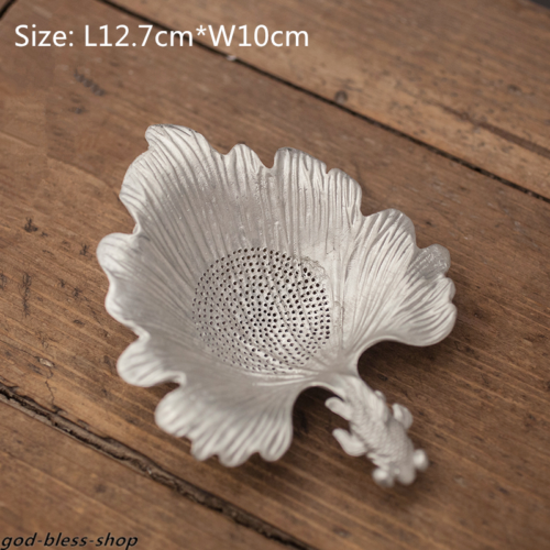 pure tin filter net Chinese tea set accessories tea strainer creative ...