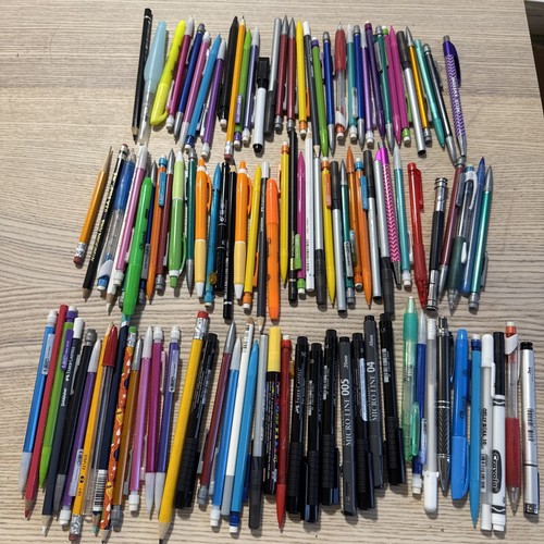Lot of 112 Click Mechanical Pencils, Pens | eBay