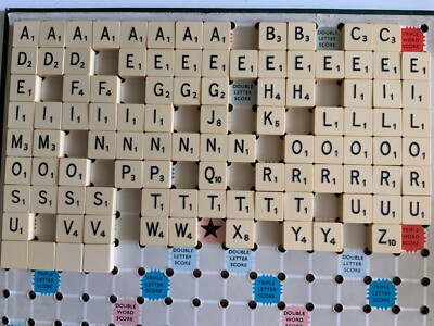 Travel Scrabble Replacement Spare Clip In Letter Tiles / Racks / Bags ...