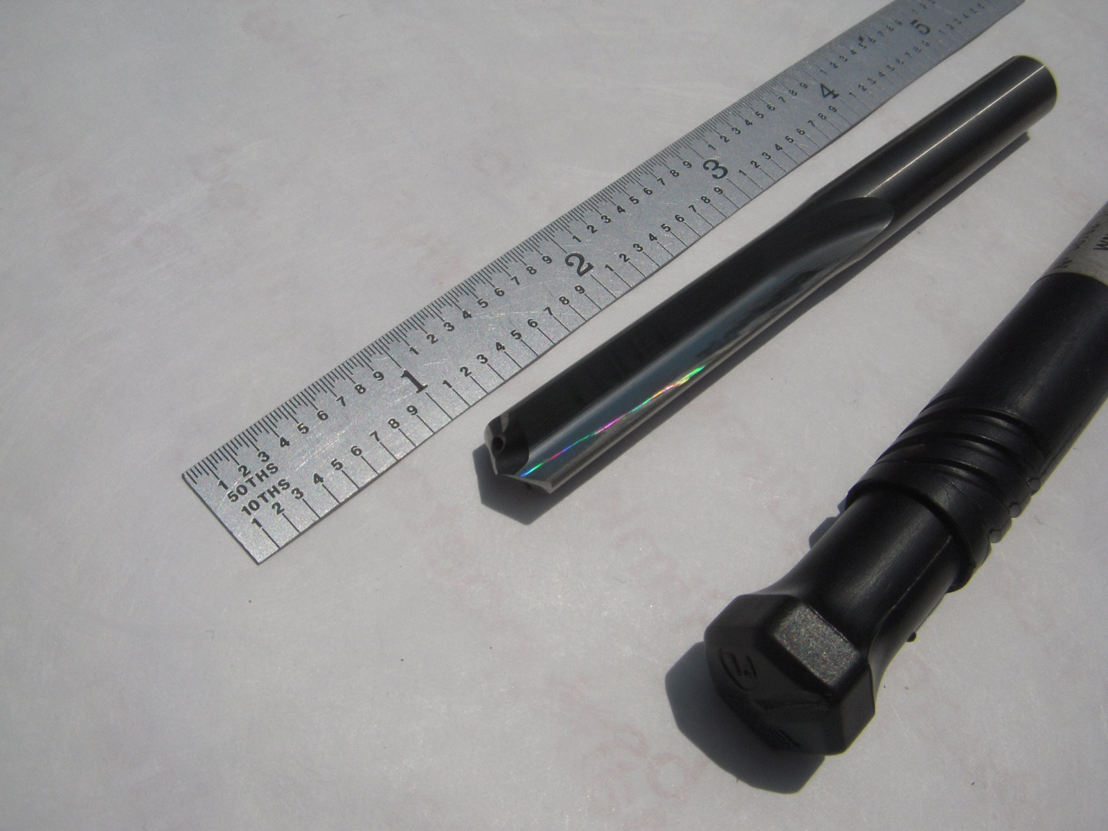 NEW GUHRING SOLID CARBIDE COOL THRU HI-ROC DRILL 10MM DIA X 55MM LOC X ...