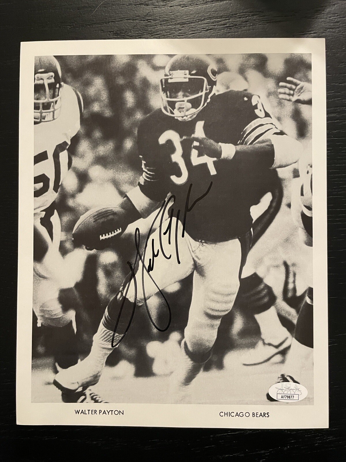 Walter Payton Autographed Memorabilia | Signed Photo, Jersey ...