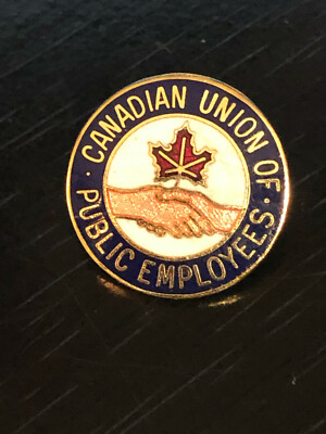Vintage Collectible Canadian Union Public Employees Colorful Metal ...
