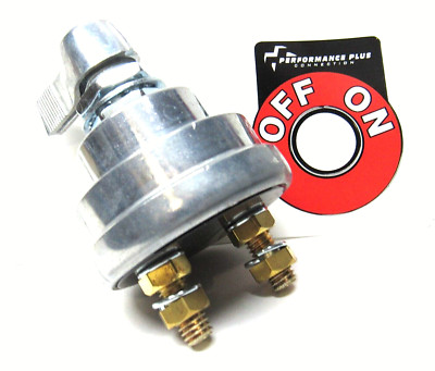 Racing Master Battery Quick Disconnect Cut/Shut Off Safety Switch w/Off ...