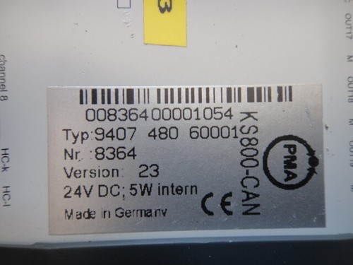1pc for 100% test 9407 480 60001 KS800-CAN 940748060001 (by Fedex or ...
