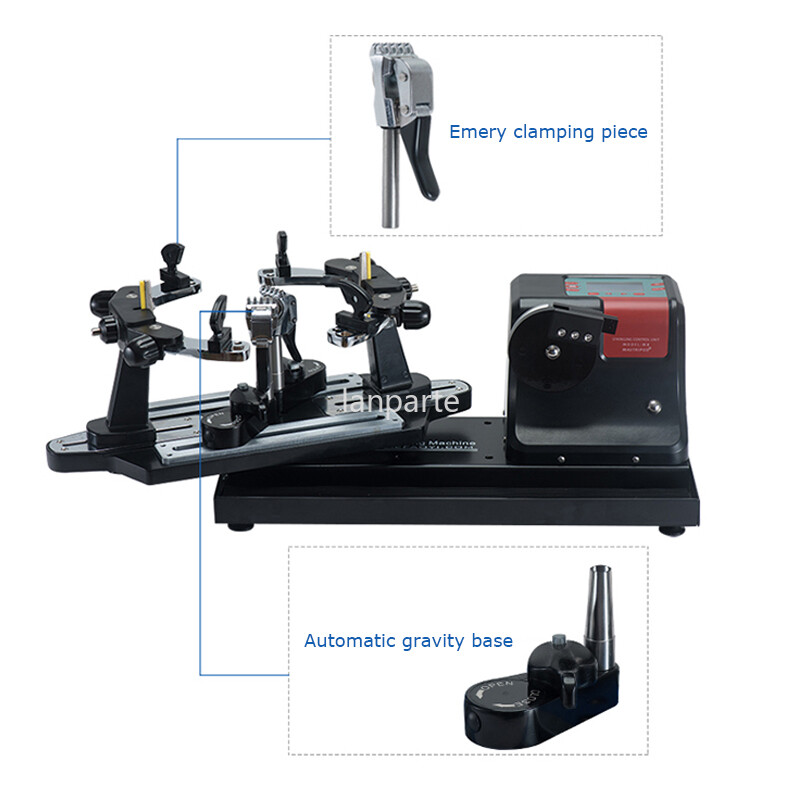 Desktop Automatic Tennis/ Badminton Racket Stringing Machine w/ LCD ...