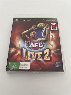 AFL Live 2 PS3 Video Game Playstation 3 Football Footy Aussie Rules ...