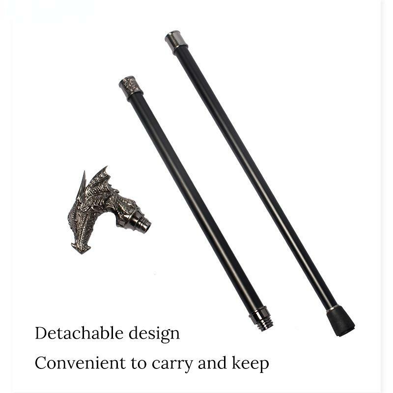Luxury Dragon Head Walking Stick Canes for Men Decora… - Gem