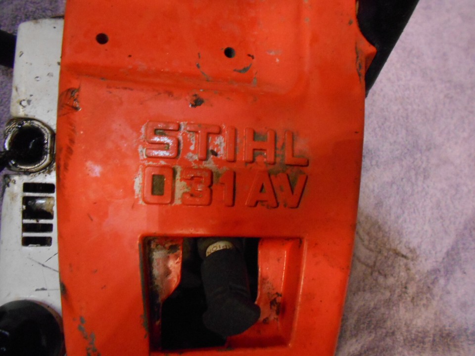 Vintage Stihl 031AV (NON Electronic Quickstop) Chainsaw, 031-AV Good ...