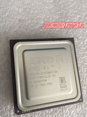 AMD-K6-2 333AFR-66 Antique cpu collection history witness Chip（1PCS） | eBay