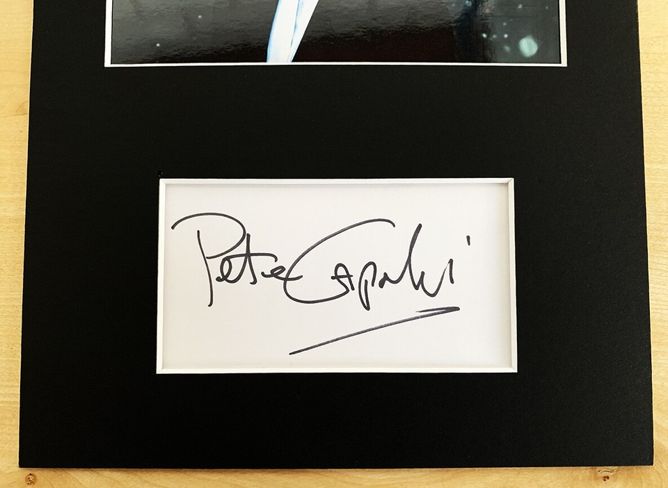 PETER CAPALDI HAND SIGNED Autograph Mounted With Photo DOCTOR WHO The ...