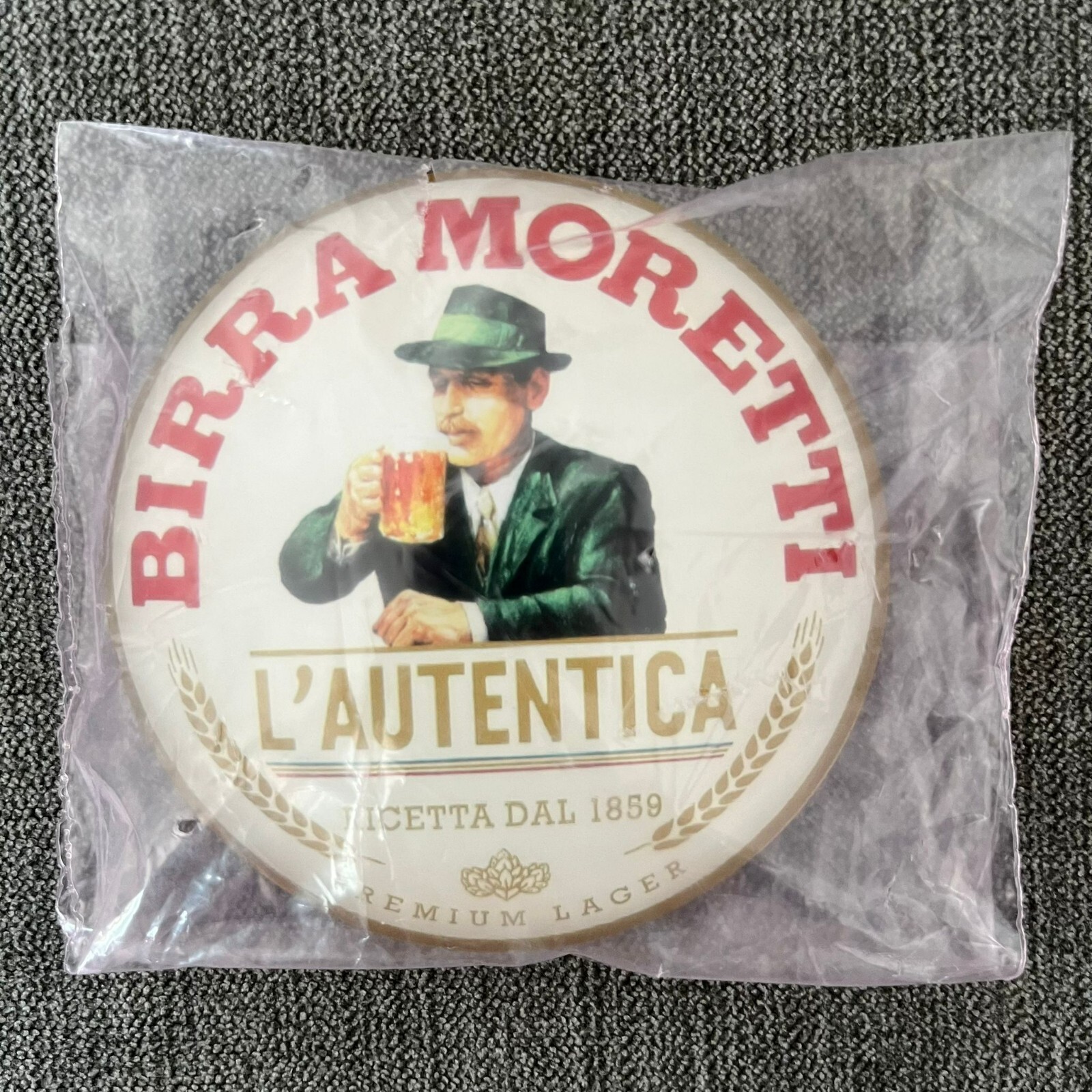 Brand New Moretti Beer Badge! Moretti Beer Lens! Birra Moretti Pump ...