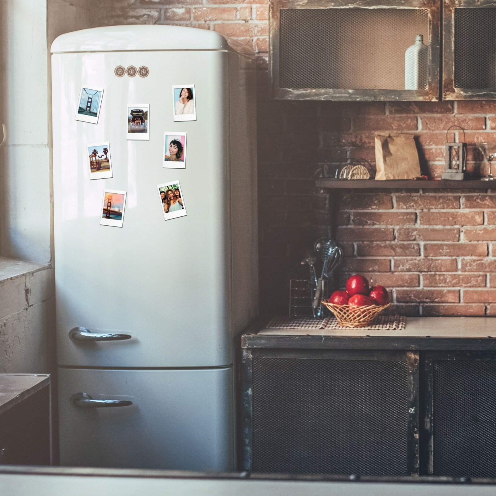 Pack of 10 Shot2go mini self-adhesive photo fridge magnets instax FREE ...