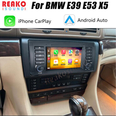 7" For BMW E39 E53 X5 GPS Navi Android 13 Car Stereo Radio Head Unit ...