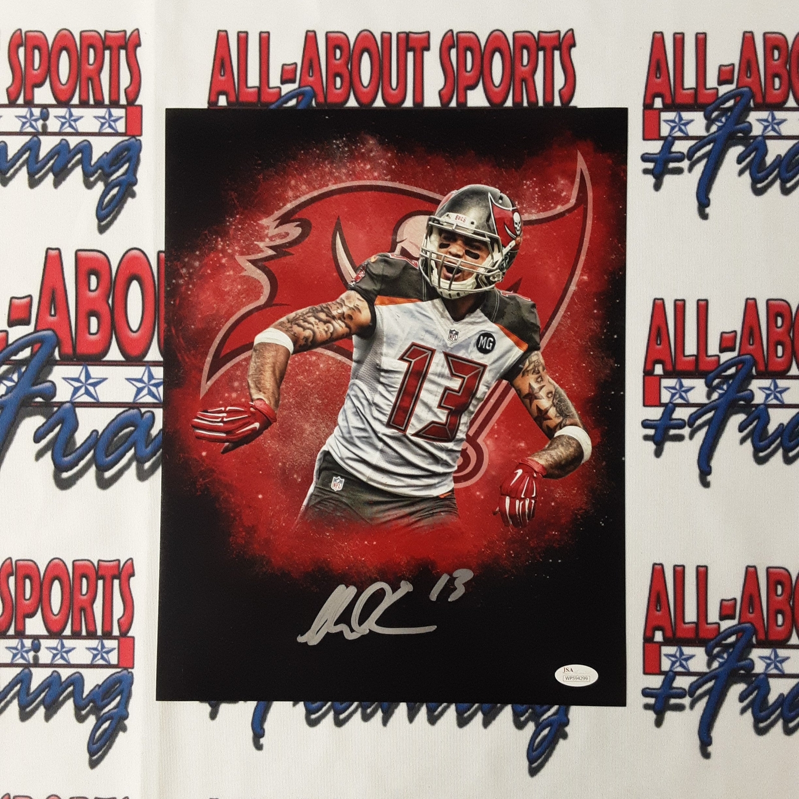 Mike Evans Autographed Memorabilia | Signed Photo, Jersey, Collectibles ...