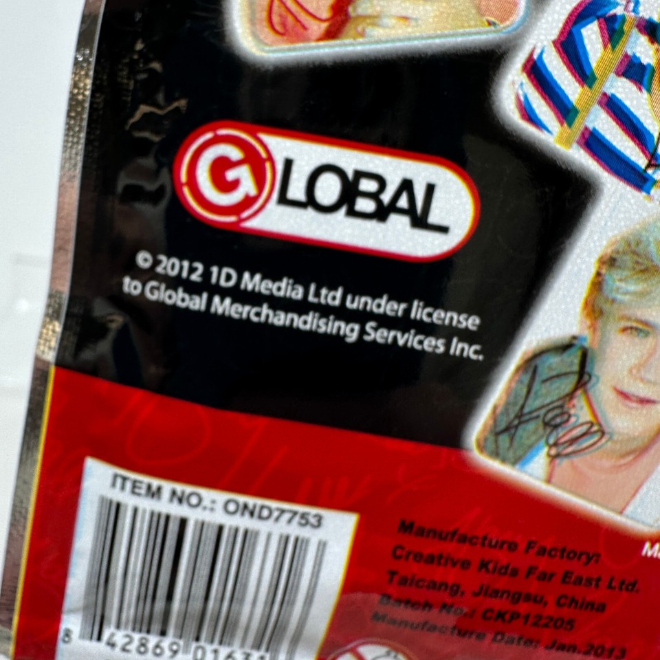 One Direction Necklace Chain Tag Kit Merchandise 1D Fan Souvenirs Gift ...