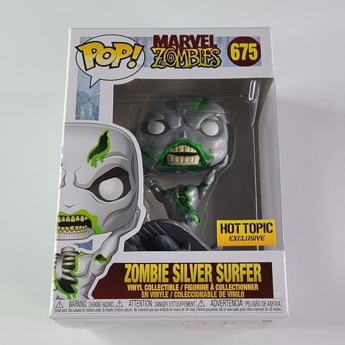 Funko Pop! - Zombie Silver Surfer #675 [Hot Topic Exclusive] | eBay