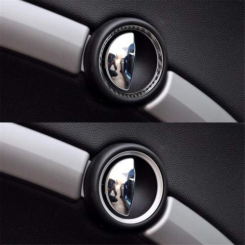 2Pcs For Mini Cooper R55 R56 R57 07-10 Carbon Fiber Door Handle Bowl ...