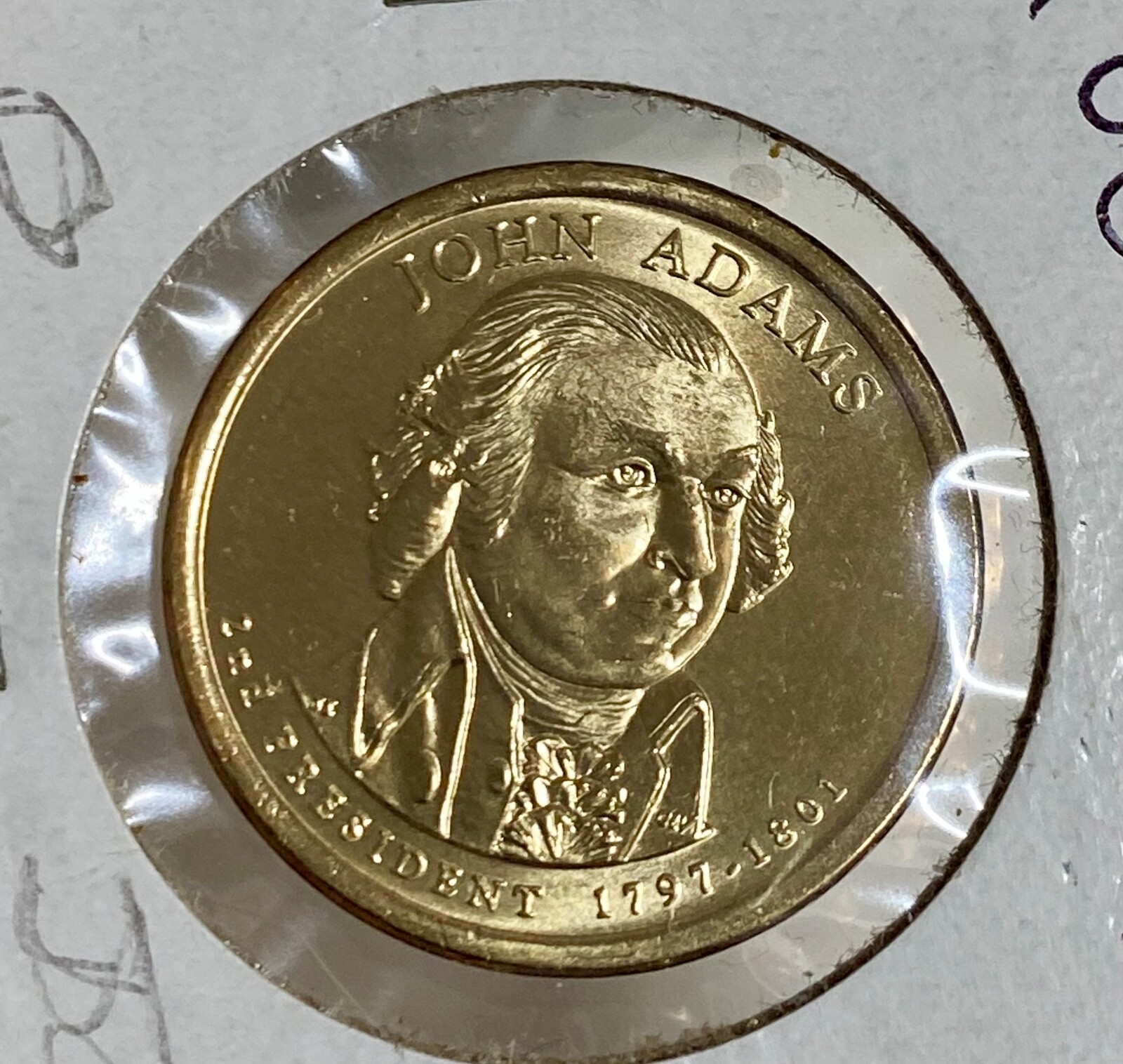 US $1 coin John Adams Presidential Coin Uncirculated Free Shipping | eBay